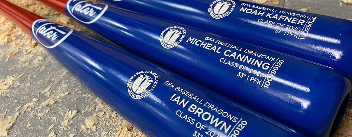 Graduation Gifts for Baseball Players | Personalized Display Bat ...