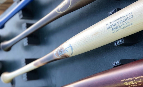 Pine Tar Wood Baseball Bat | Retro Look Without The Mess - Tater Baseball