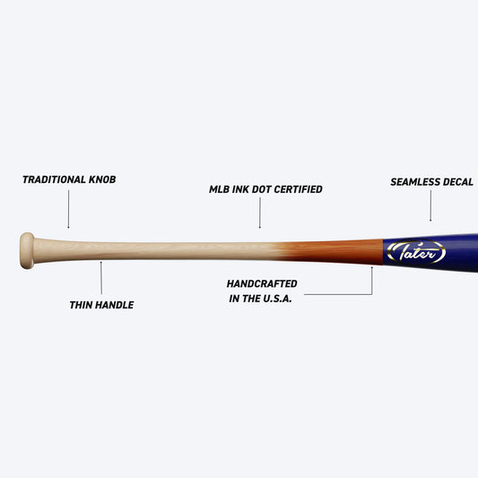 Custom Wood Bats | Tater Baseball