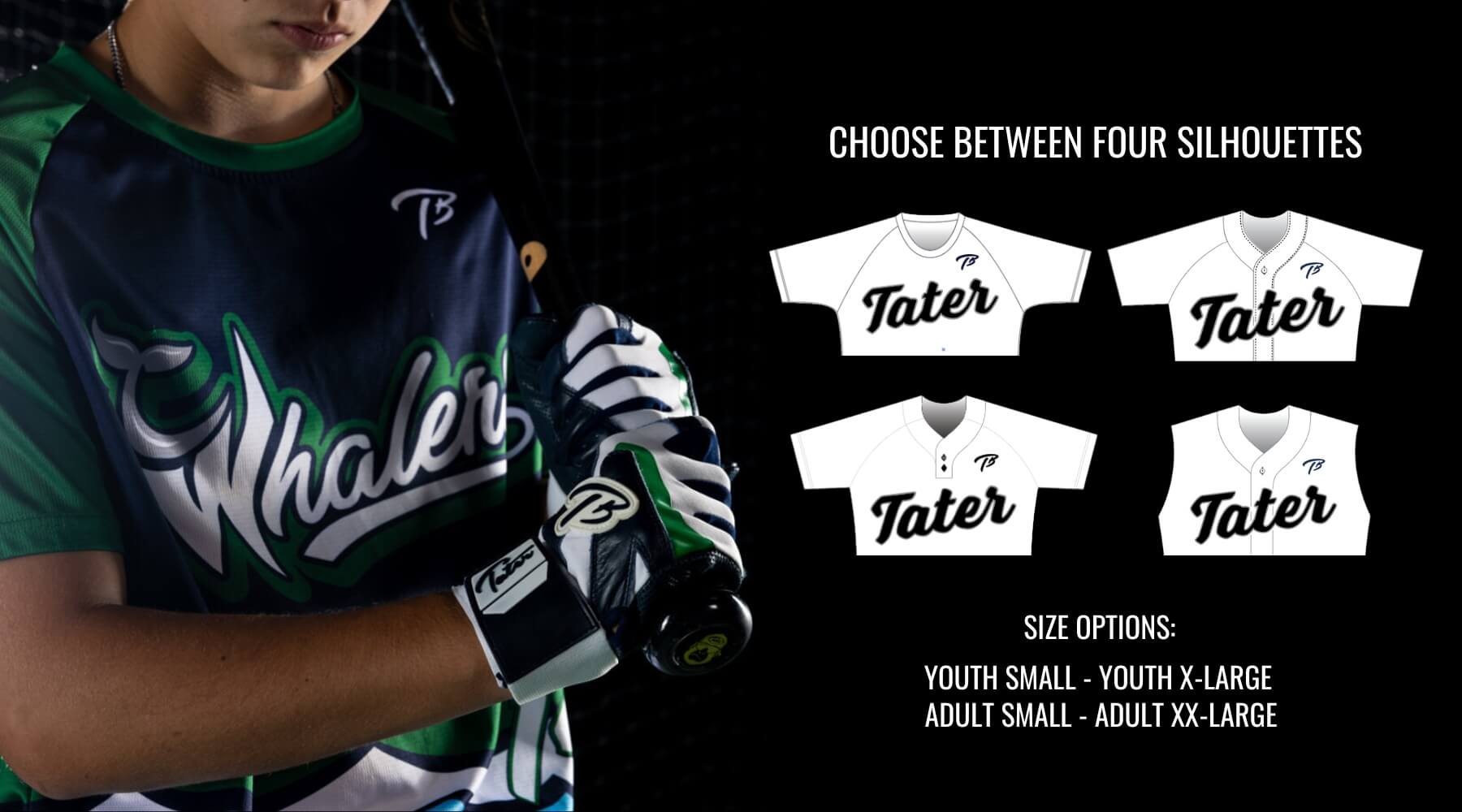 Custom Tater Baseball Uniforms and Team Gear | Tater Baseball