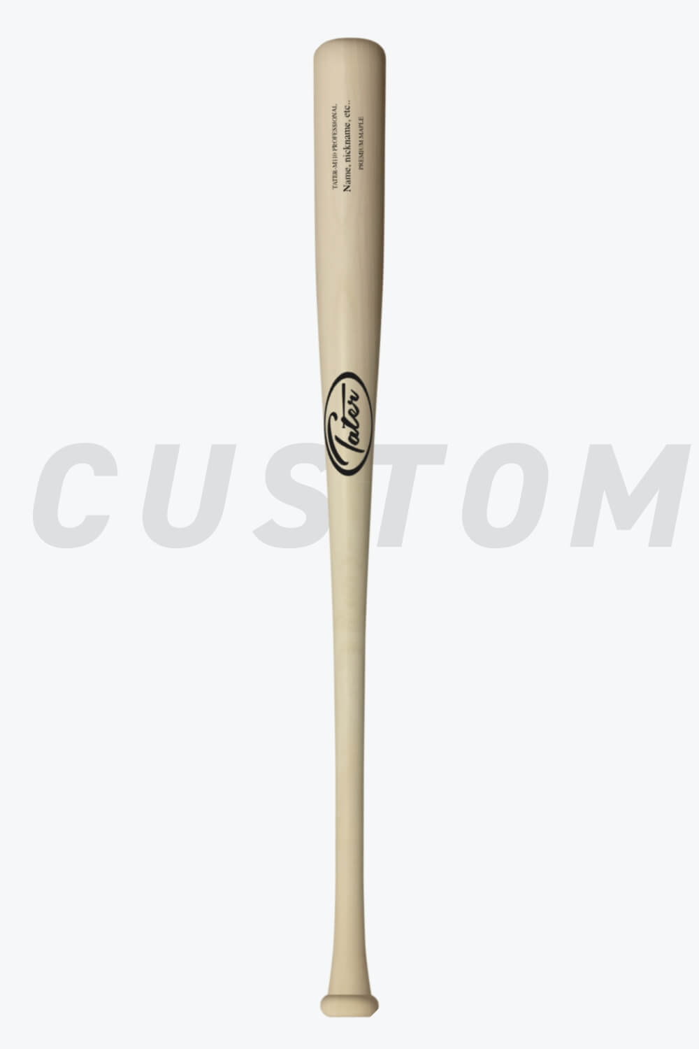 Custom Wood Bats | Tater Baseball
